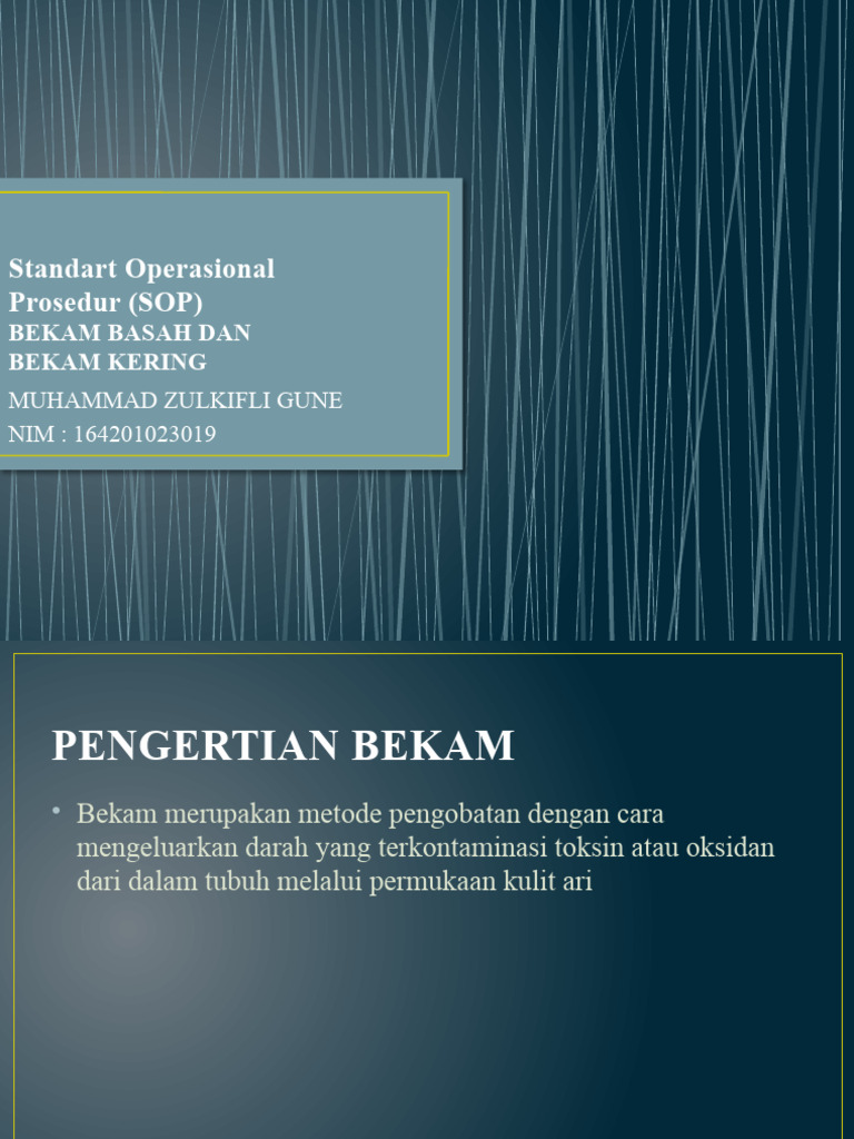 Standart Operasional - 080518 | PDF