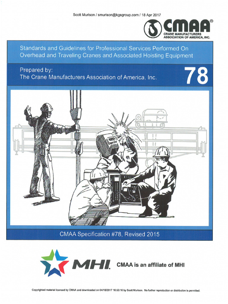 Cmaa 78 - 2015 | PDF