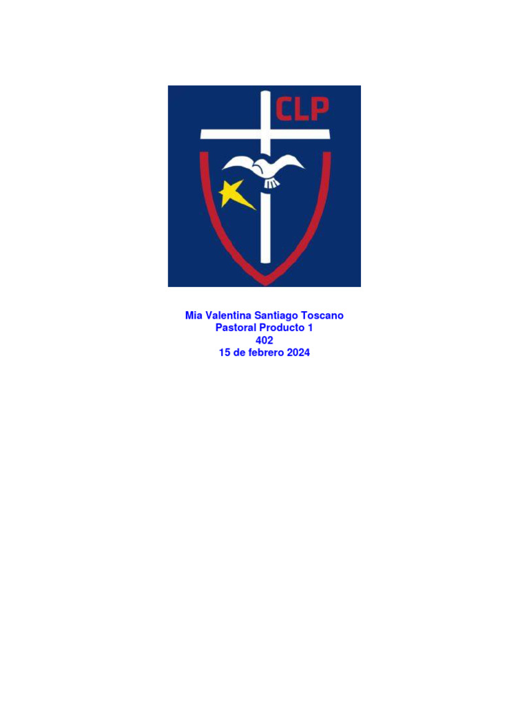 Mia Valentina Santiago Toscano | PDF | Religión y espiritualidad