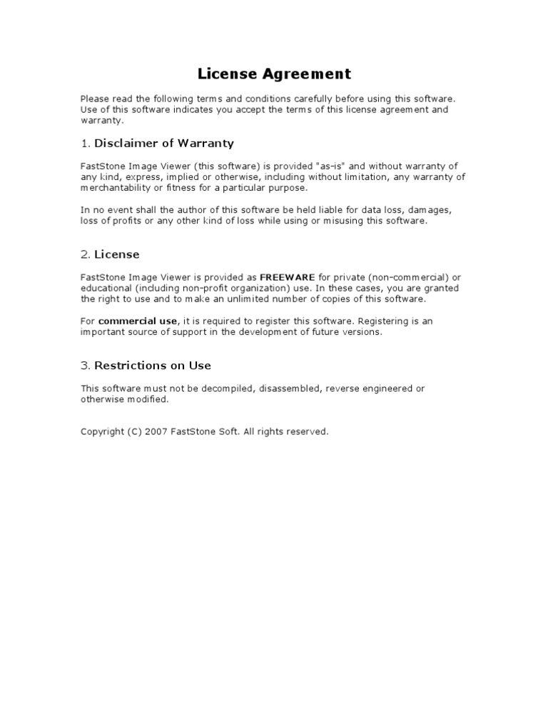 License Agreement | PDF | Finance & Money Management | Computers
