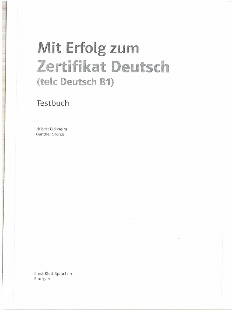 B1 Telc Pdf