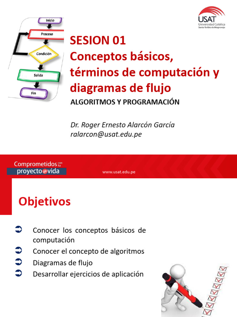 Sesion 01 | PDF | Hardware de la computadora | Algoritmos