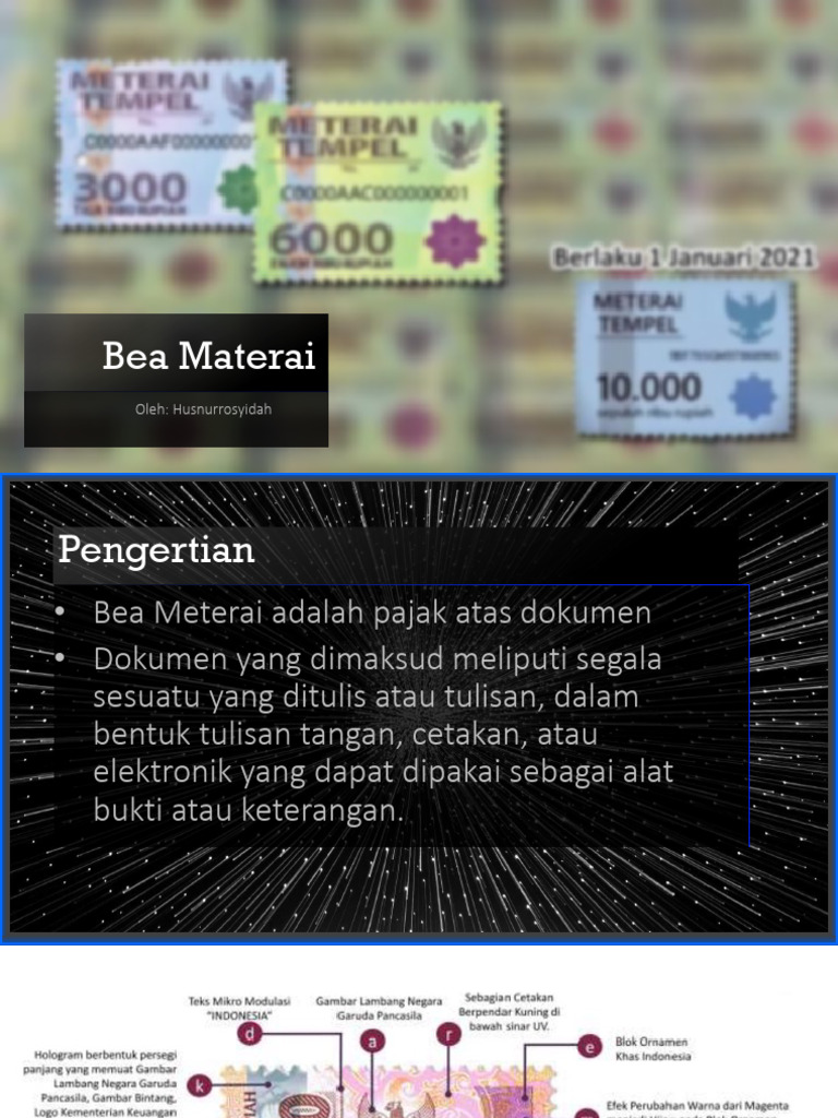 Panduan Lengkap Bea Materai | PDF | Hukum