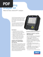 SKF Microlog Analyzer dBX Overview | PDF | Resonance | Data Analysis
