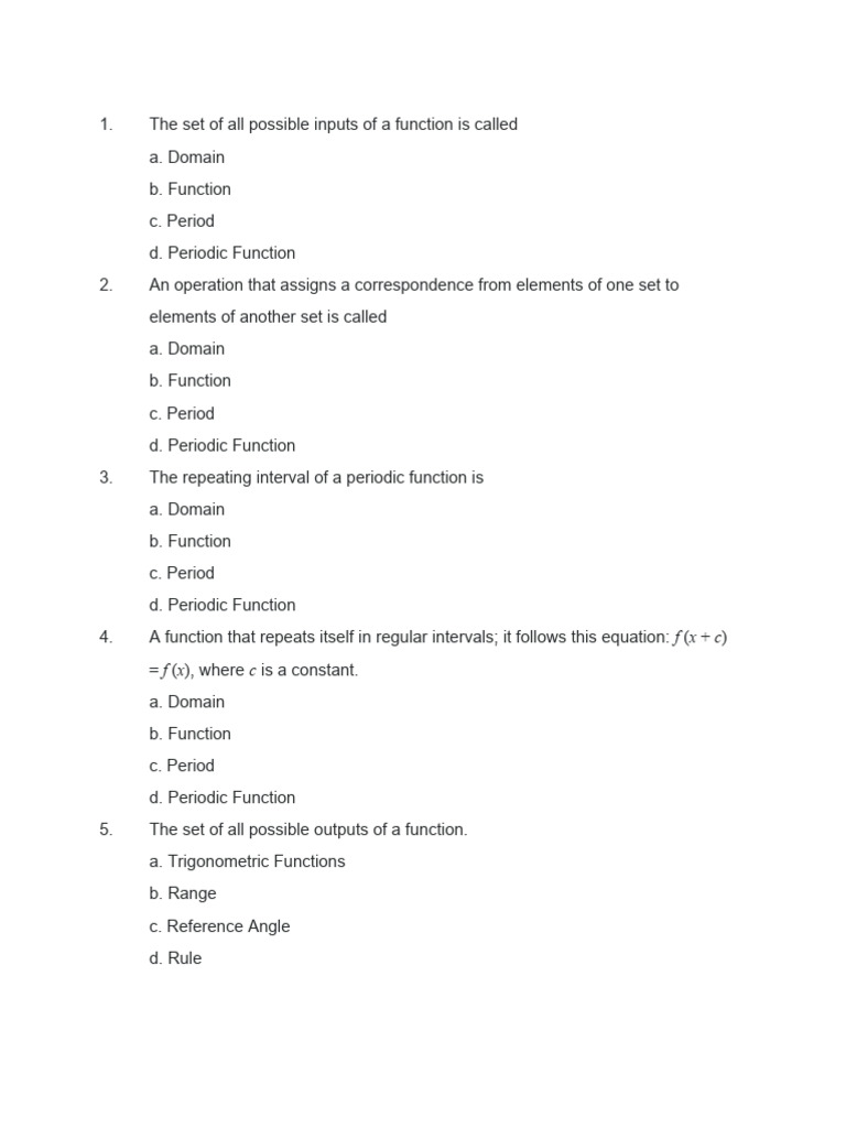 Math_Trigono | PDF | Trigonometric Functions | Angle