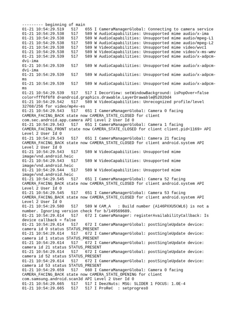 Logcat 1705809269428 | PDF | Software Development | Computing Platforms