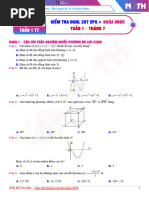 Chuyên Hoàng Lê Kha_Đáp án_Sinh học 10 | PDF