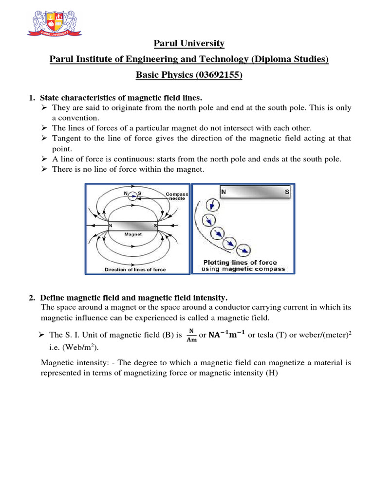 Basic Physics | PDF | Optical Fiber | Magnetism