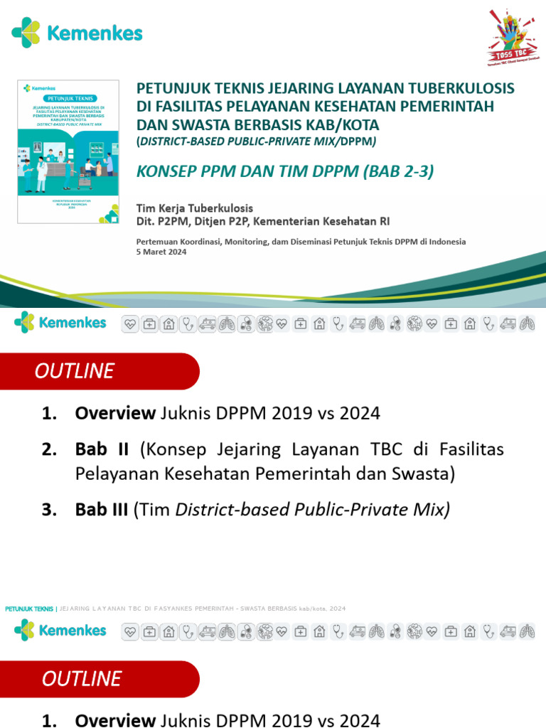 Petunjuk Teknis DPPM TBC 2024 | PDF