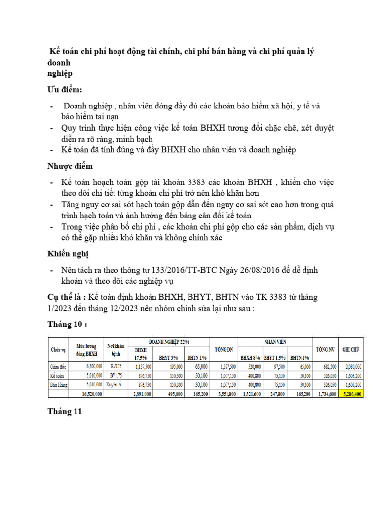 BHXH, Lương | PDF