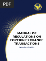 BSP Foreign Exchange Rules Overview | PDF | Loans | Swap (Finance)