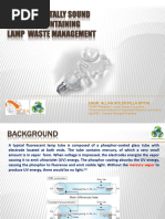 Lamp Waste Management Procedural Guideline | PDF | Hazardous Waste | Waste