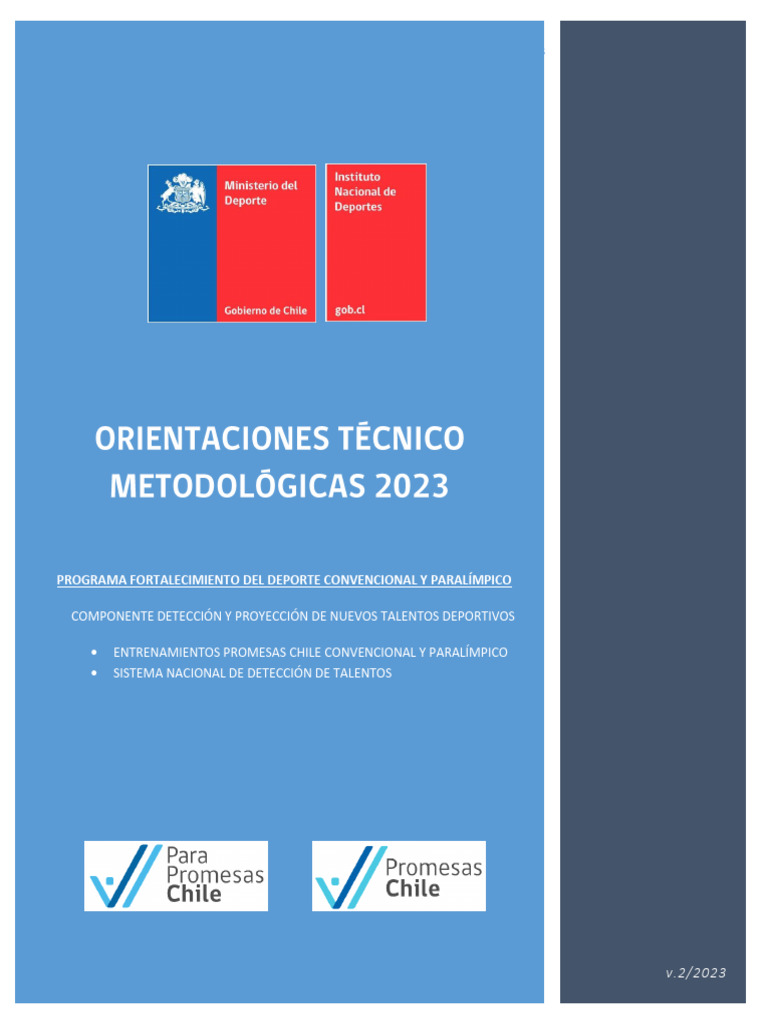 OTM Promesas Chile - v2 Año 2023 - para REX | PDF | Negocios | Informática