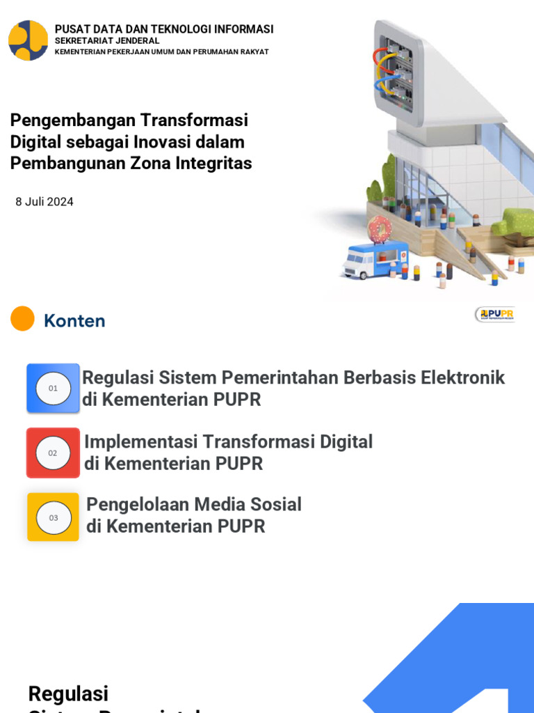 Pengembangan Transformasi Digital Sebagai Inovasi Dalam Pembangunan ZI | PDF | Bisnis | Komputer