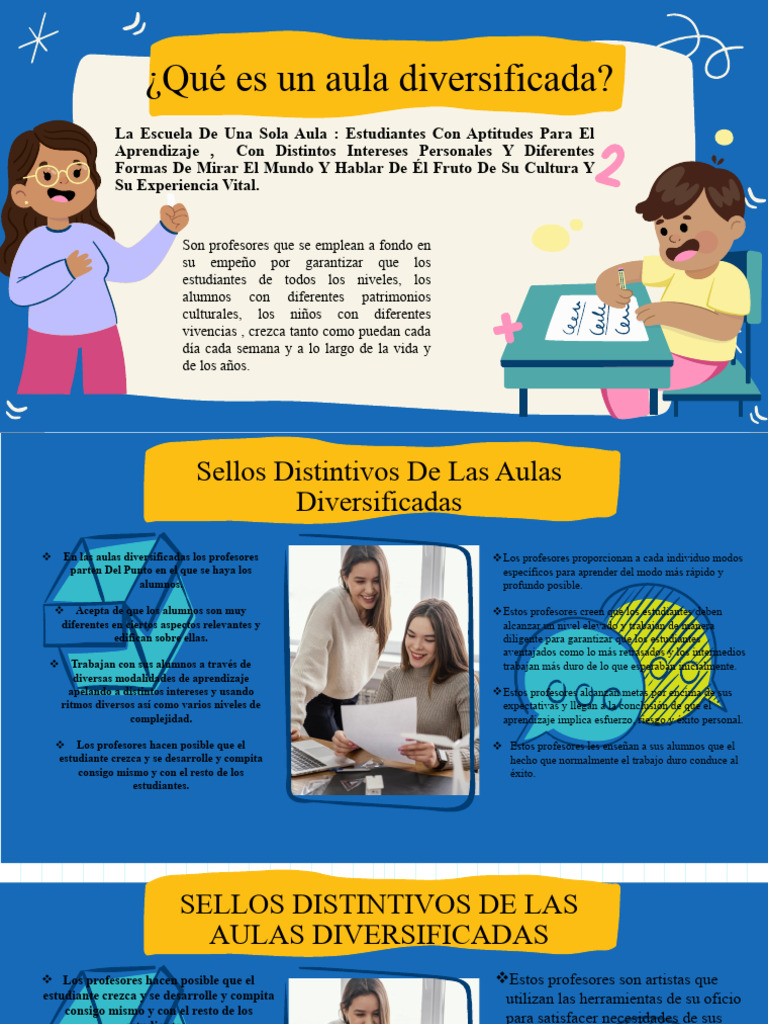 Aula Diversificada | PDF | Enseñando | Aprendizaje