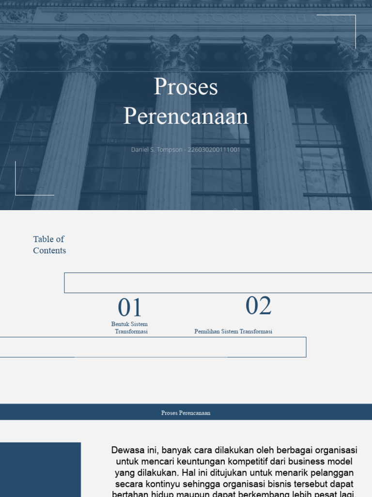 Sistem Transformasi Produksi | PDF | Bisnis