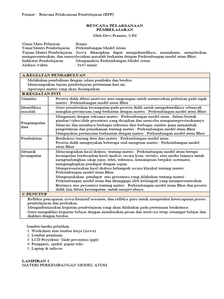 Format RPP CGP 10 Reguler CGP Ok | PDF | Teknologi & Rekayasa