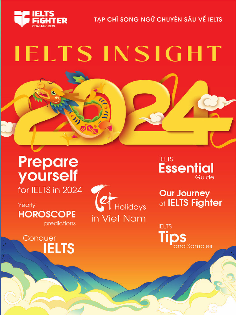 Tạp Chí IELTS Insight Song Ngữ - Tết 2024 | PDF