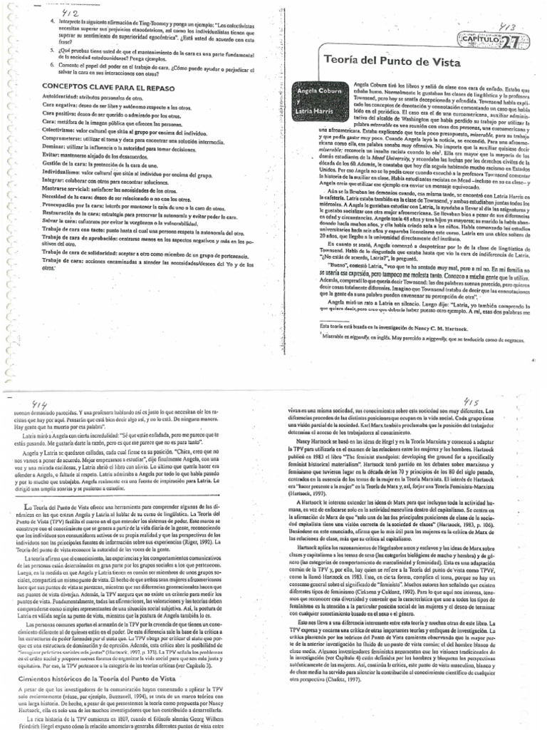 Teoria Del Punto de Vista | PDF