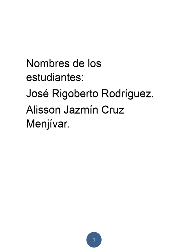 Nombres de Los Estudiantes | PDF | Cognición