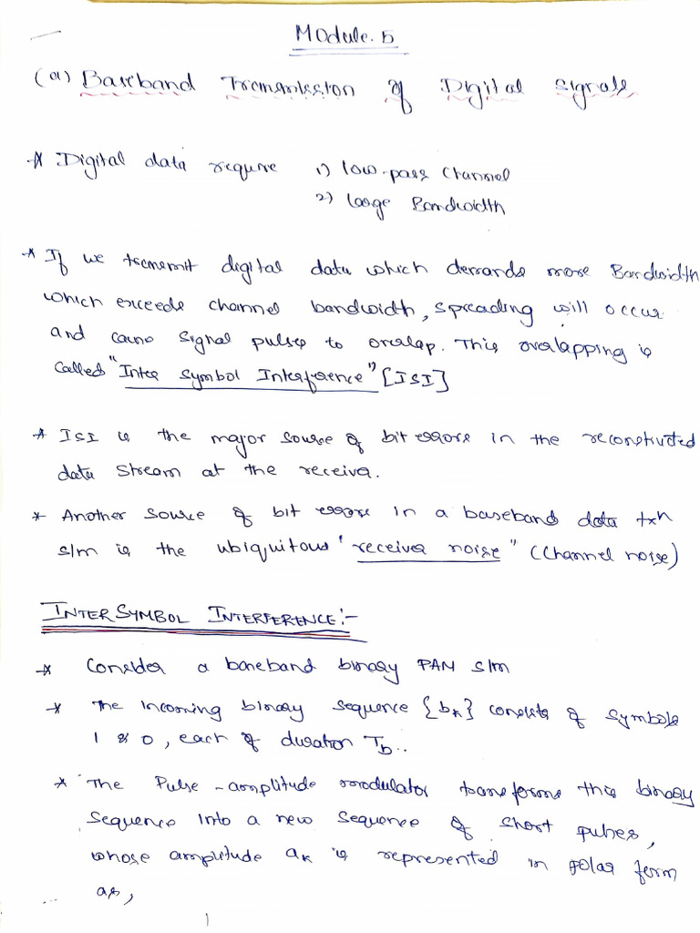 Module 5 Bec402_merged | PDF | Signal To Noise Ratio | Electrical ...