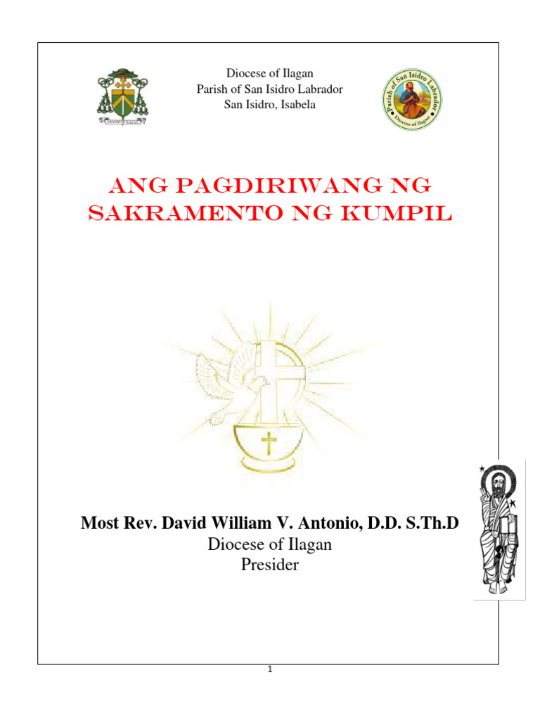 Ang pagdiriwang ng sakramento ng kumpil | PDF