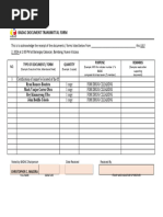 BADAC Document Receipt Acknowledgment | PDF