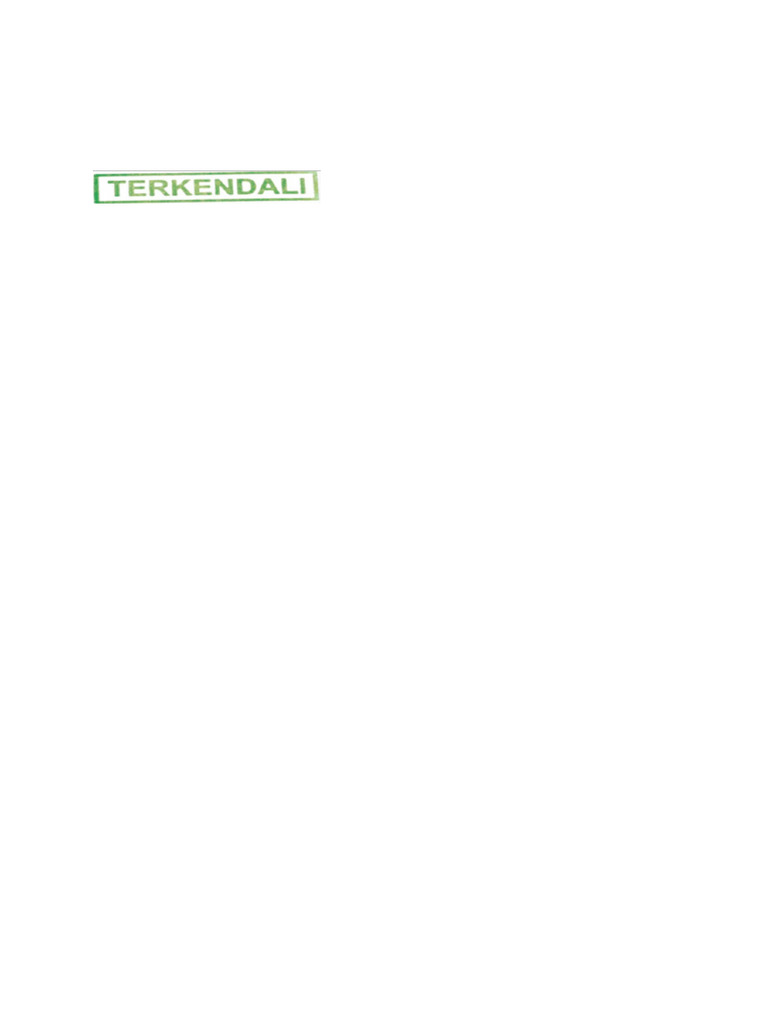 Cap Terkendali | PDF