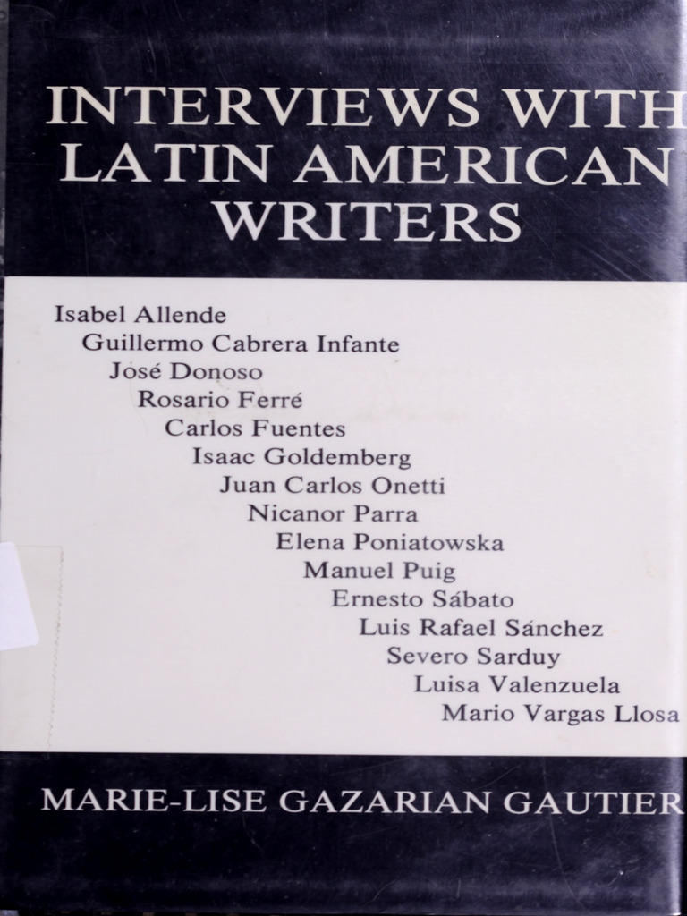 Interviews With Latin American Writers | PDF | Latin American Literature