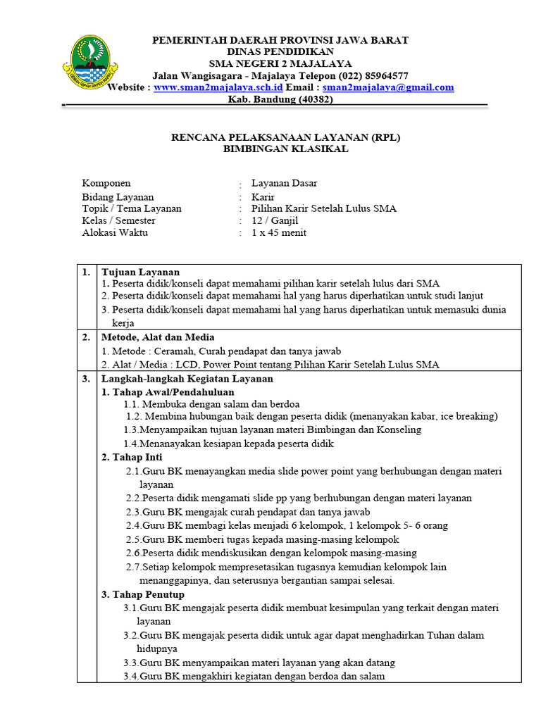 RPL Kelas Xii Semester 1 | PDF | Karier & Perkembangan | Bisnis