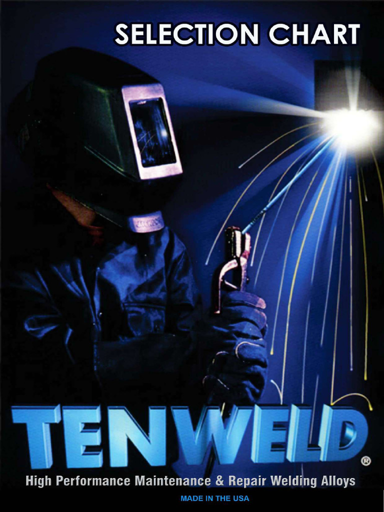 Selection Chart Tenweld | PDF
