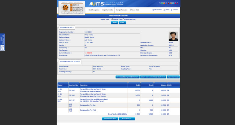 Student A - C Statement | PDF | Services (Economics) | Service Industries