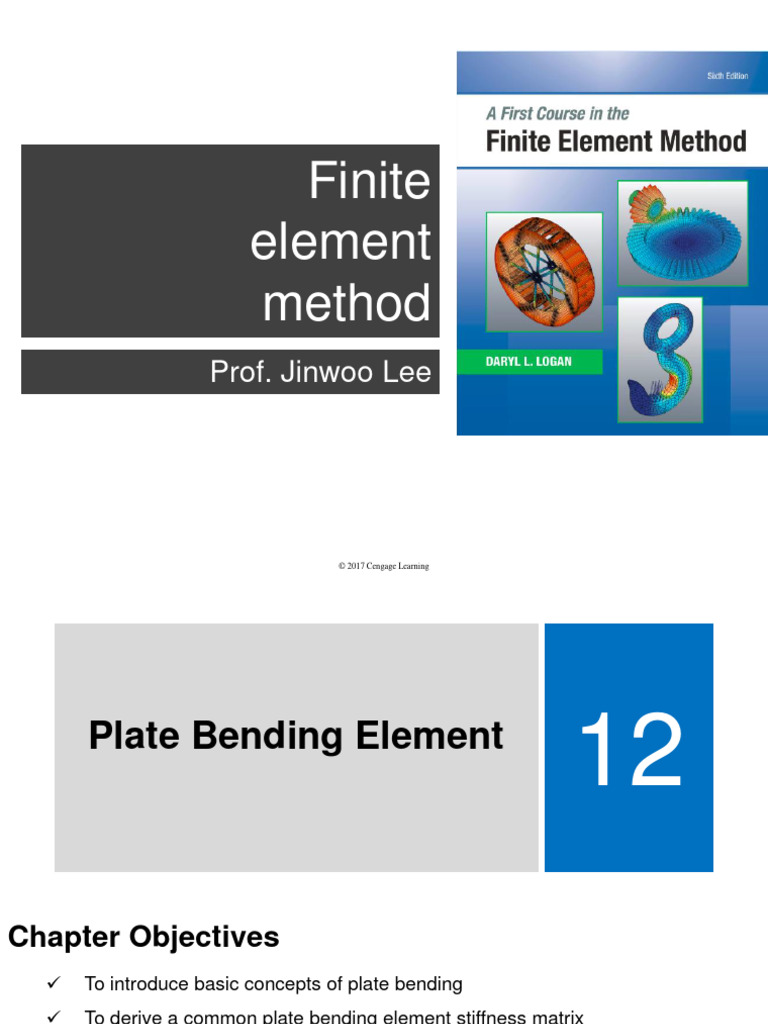 12. Plate Bending Elements | Download Free PDF | Bending | Stress ...