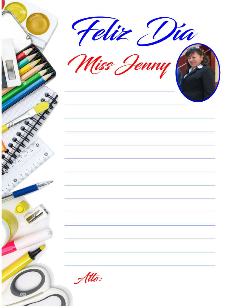 Carta A Miss Jenny | PDF
