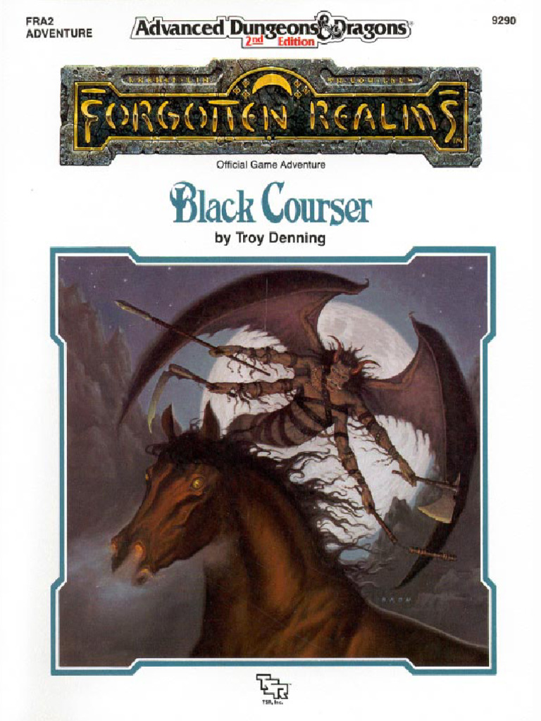 ADnD FRA2 Forgotten Realms - The Horde - Black Courser 2nd Edition ...