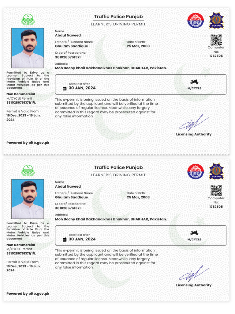 Dlims 4038 | PDF | Identity Document | Government And Personhood