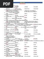 Level A1 English Test PDF | PDF | Leisure