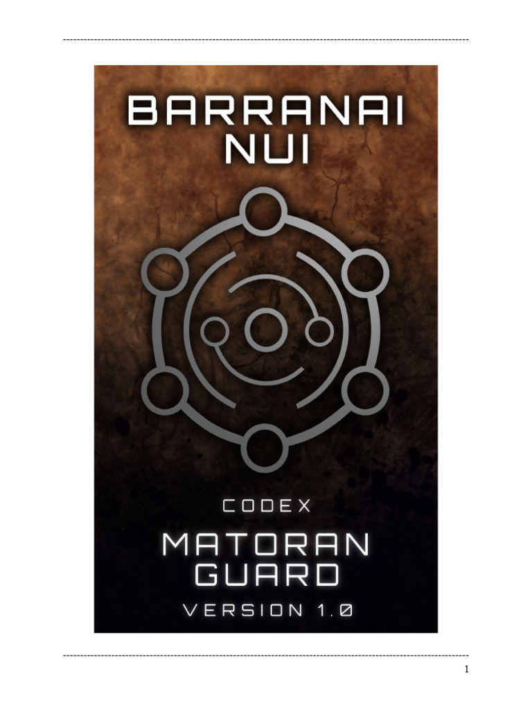 Matoran Guard Codex | PDF | Infantry | Spear