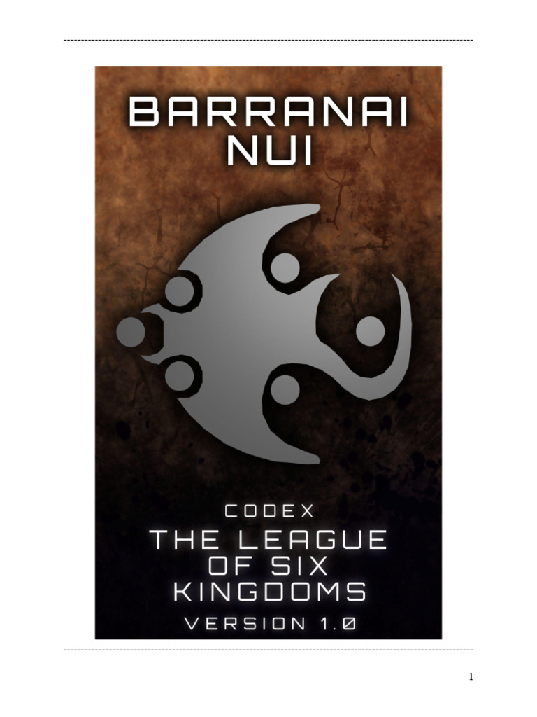 League of Six Kingdoms Codex | PDF | Infantry