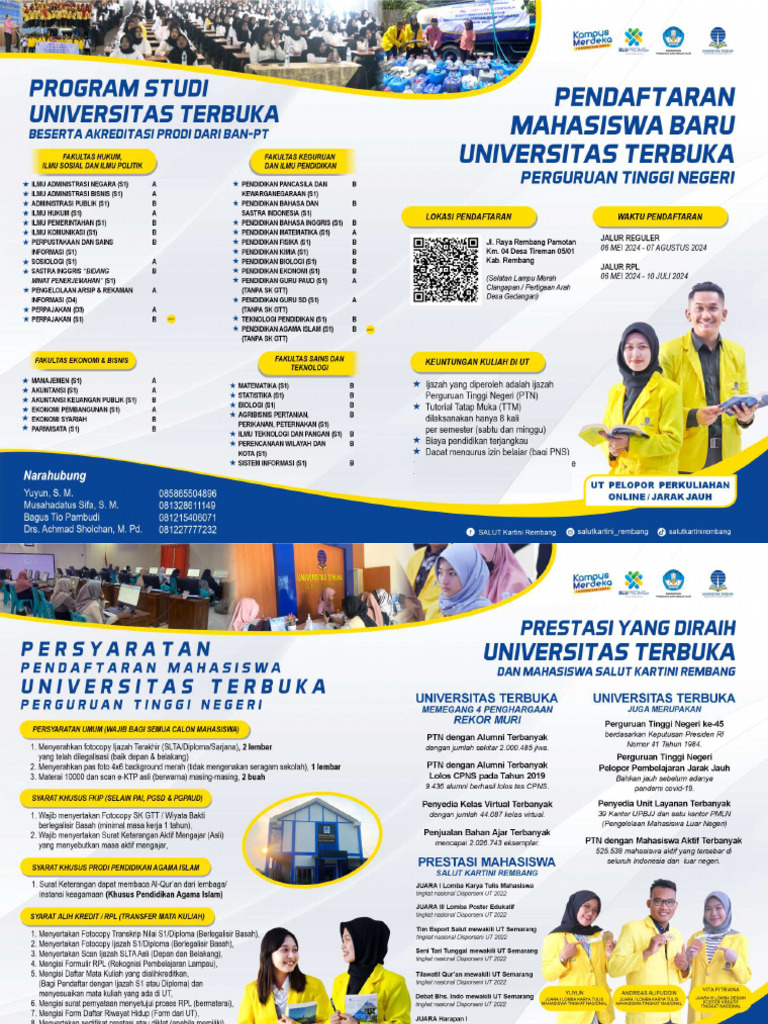 Brosur UT 2024 (Baru) | PDF
