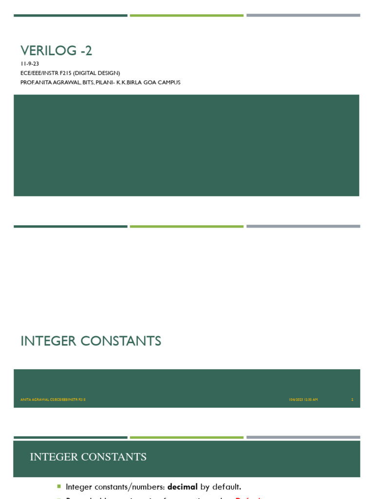 Verilog 2 | Download Free PDF | Arithmetic | Encodings