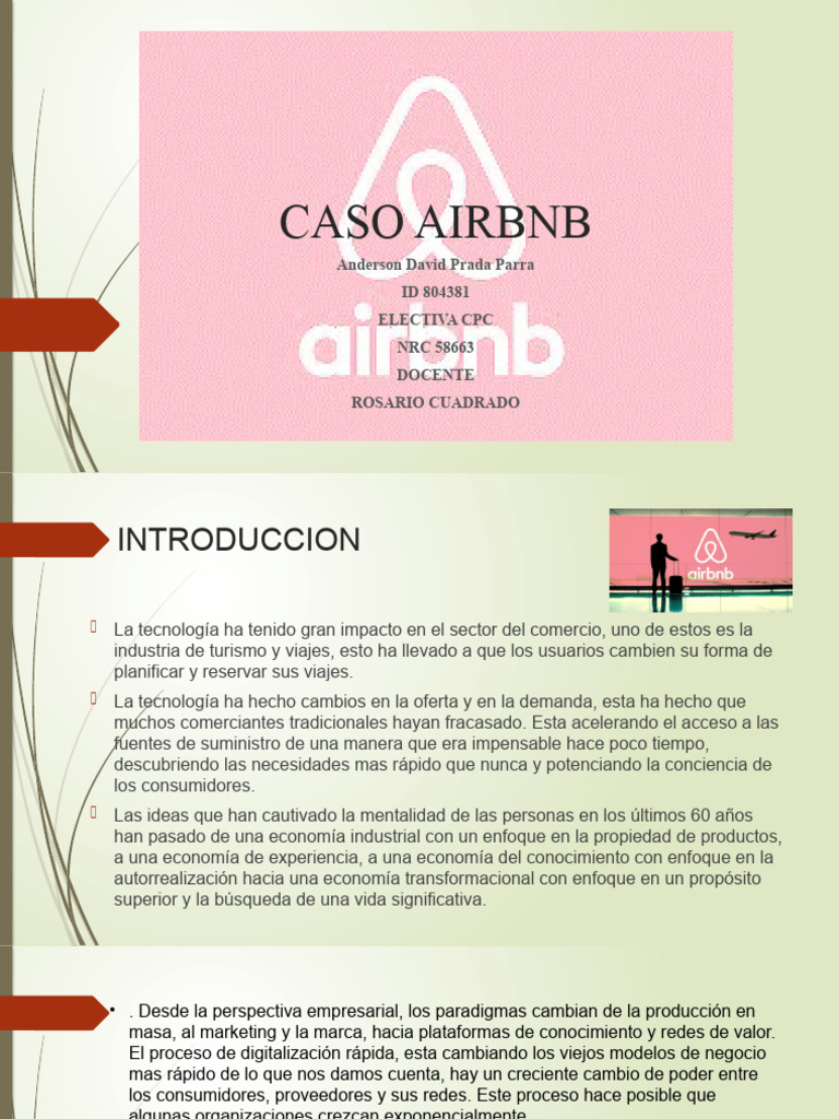 Caso Airbnb | PDF | Airbnb | Hotel