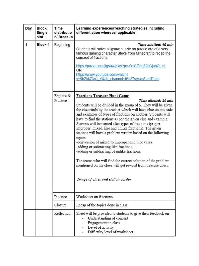 Weekly Plan | Download Free PDF | Cognitive Science | Behavior Modification