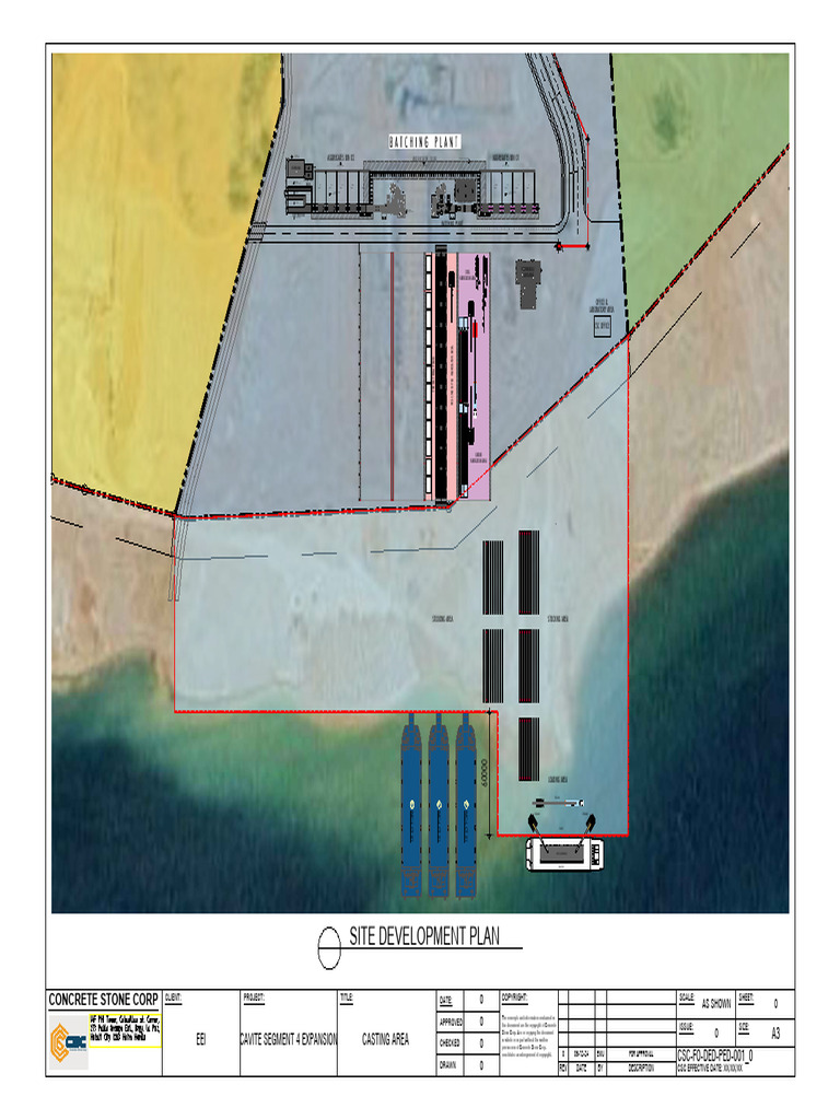SDP - Casting Area | PDF | Civil Engineering | Building Materials