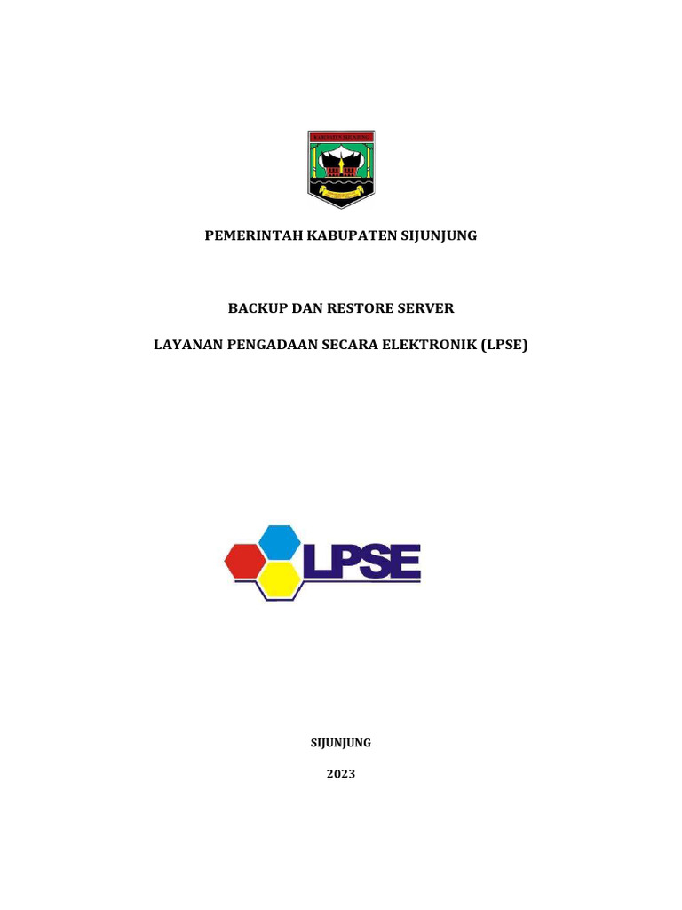 SOP Backup Dan Restore | PDF