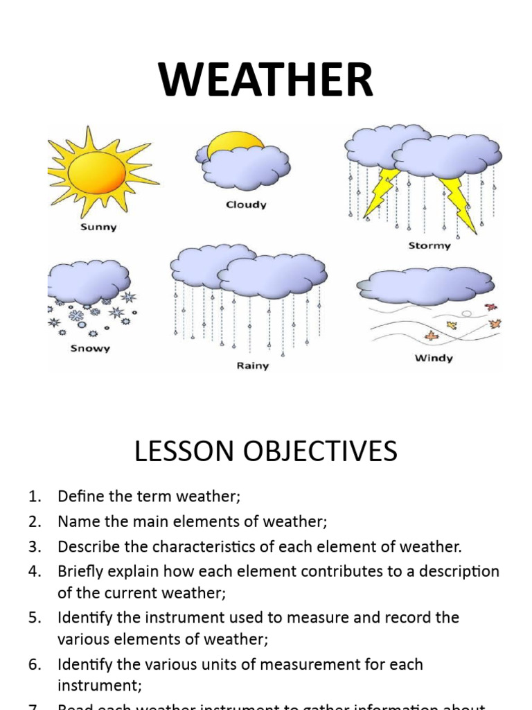 Weather Presentation | PDF | Humidity | Weather