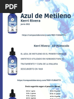 Protocolo de Azul de Methylene 1% | PDF | Medicina CLINICA