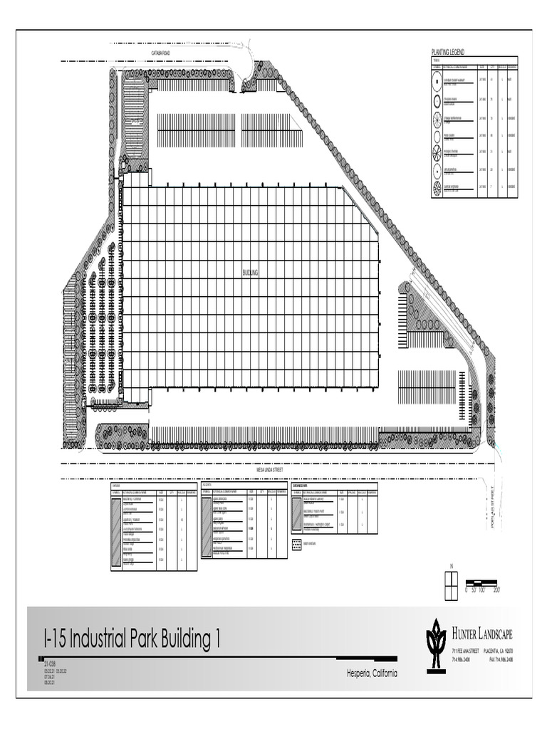 Preliminary Landscape Plan | PDF | Plants | Botany