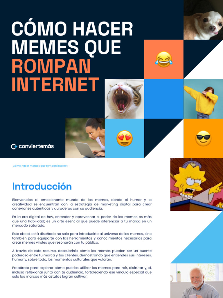 Ebook Cómo+hacer+memes+que+rompan+internet | PDF | Internet