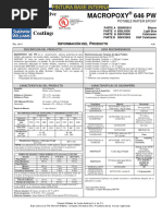 Ficha Tecnica Epoxi Macropoxy 646 FC Sherwin Williams | PDF | Epoxy ...